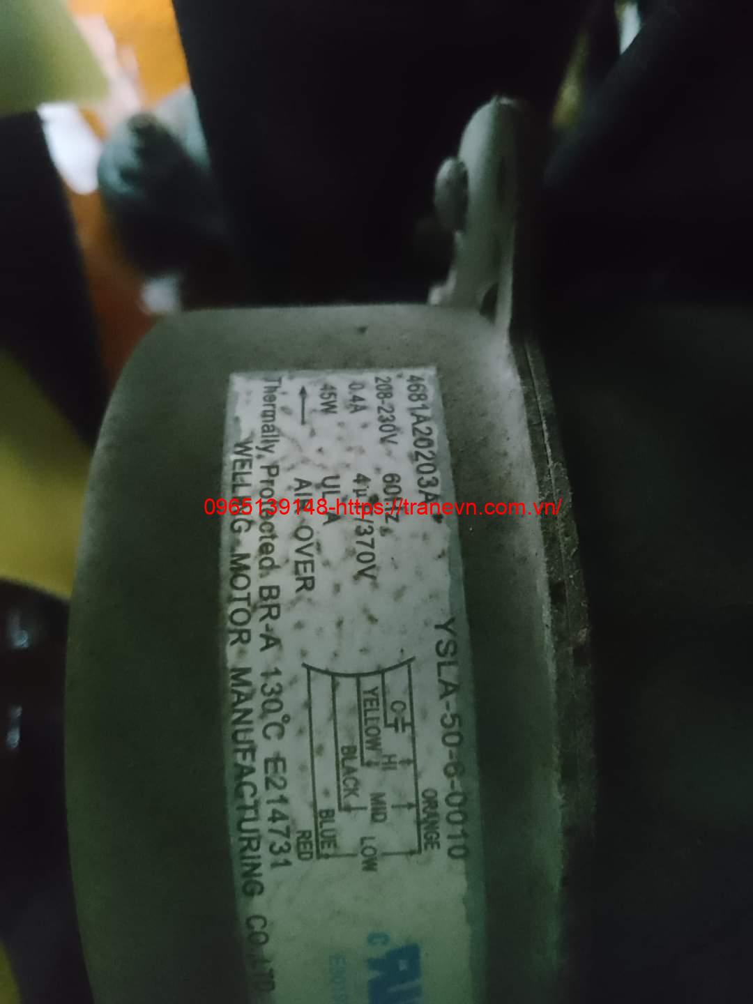 Motor điều hòa YSLA-50-6-0010. Liên hệ: 0977760186