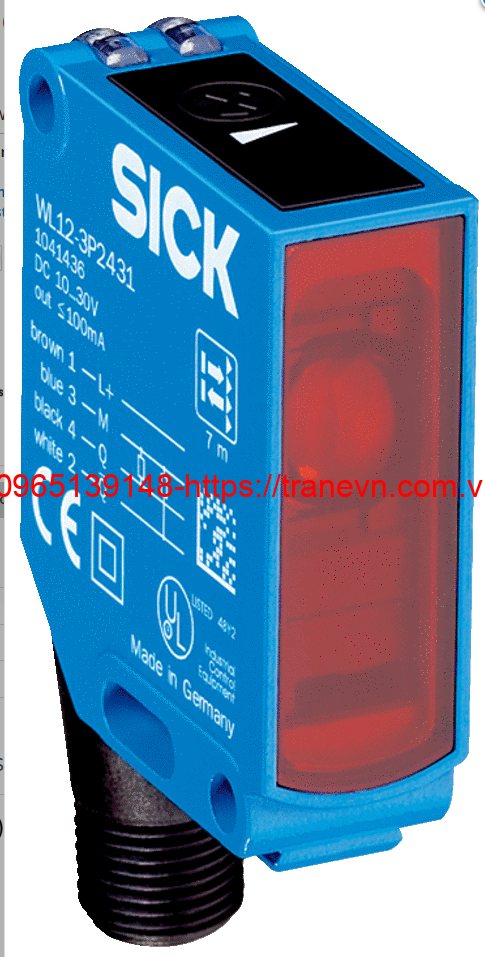 WL12G-3B2531 Part no: 1041456 Photoelectric sensors W12G