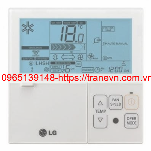 Điều khiển điều hòa LG PREMTB001 Standard Hard Wired