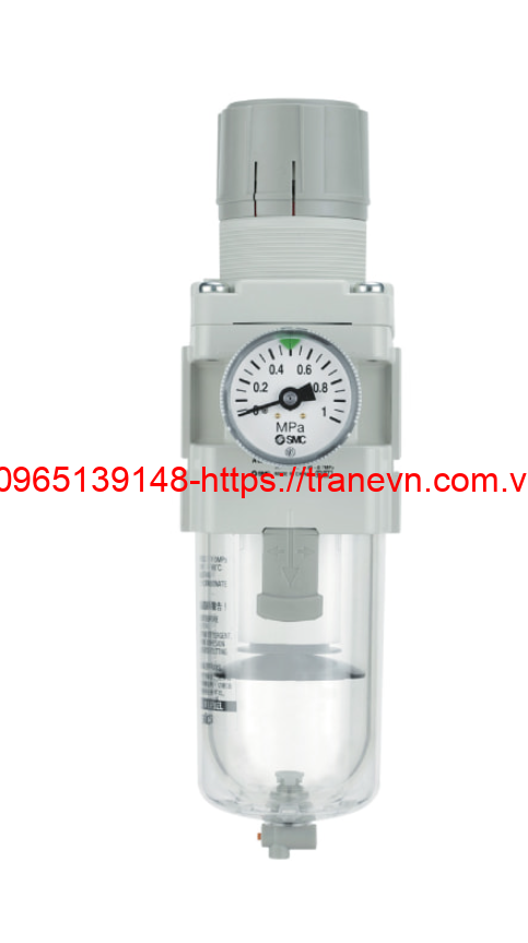 Van điều áp SMC AW10-A To AW40-A (AW20-02BG-A) - Công ty Cổ Phần Smind