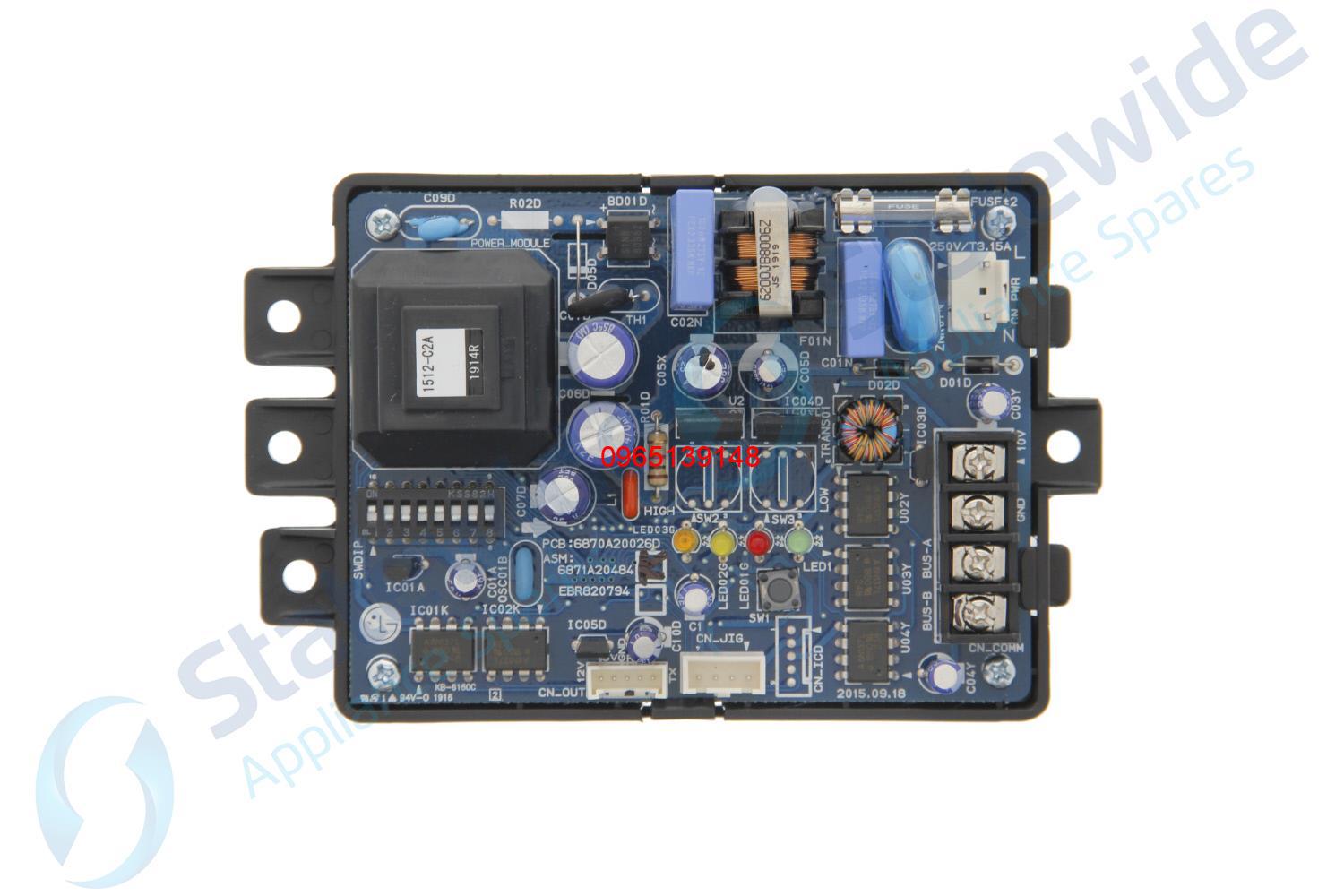 6871A20484K Linh kiện điều hòa LG PCB-PMNFP14A1 - Công ty Cổ Phần Smind