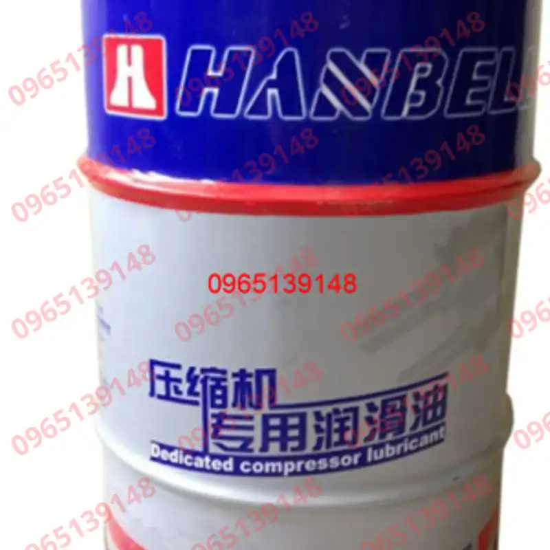Dầu máy nén lạnh Hanbell HBR-B04 thùng 19 lít - Công ty Cổ Phần Smind