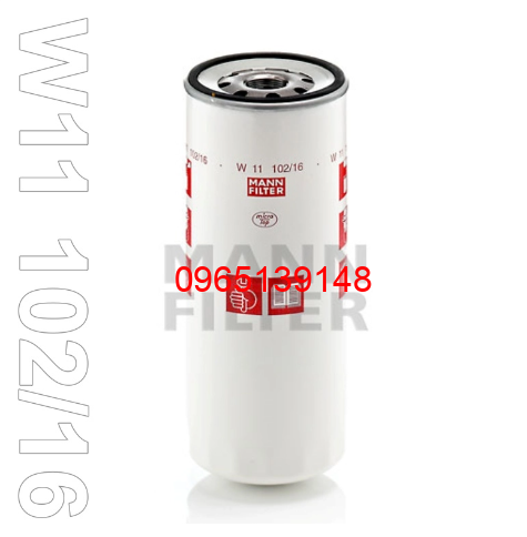 Lọc dầu Mann Filter W11 102/16 - Công ty Cổ Phần Smind