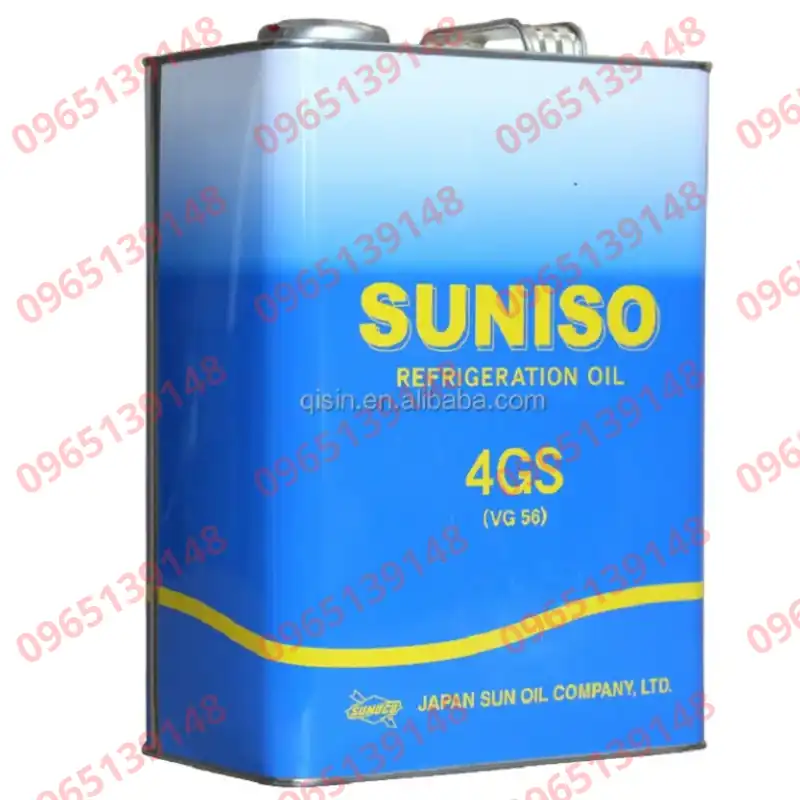 Máy nén Japan SUNOCO Suniso 4GS Mineral Refrigeration Compressor Oil 4L ...