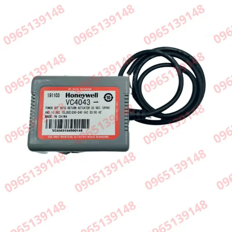 Actuator for Honeywell VC series Spring Return Motorized Valve - Công ...