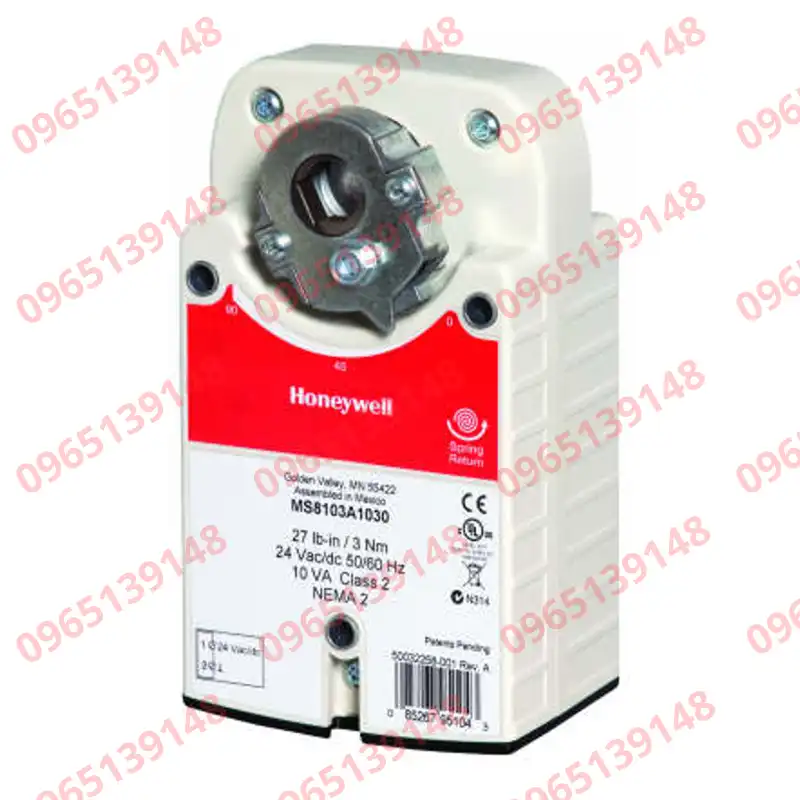 Spring Return Direct Coupled Damper Actuator - Công ty Cổ Phần Smind