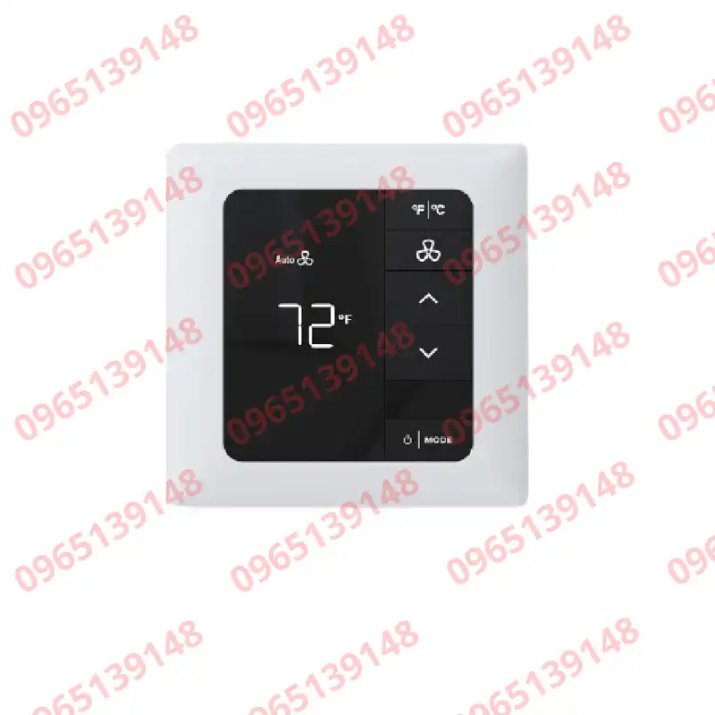 INNCOM 201-528-24-WH 24VAC Thermostat, Ice White - Công ty Cổ Phần Smind