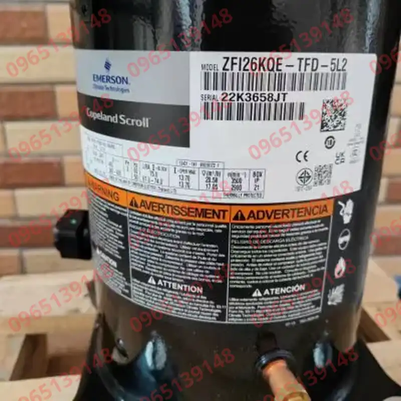 Air-conditioner compressor ZFI26KQE-TFD-5L2 - Công ty Cổ Phần Smind