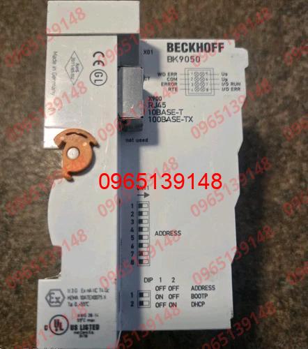 Beckhoff BK9050 Ethernet TCP/IP Coupler – AWG 28–14, 24V DC, Made in ...