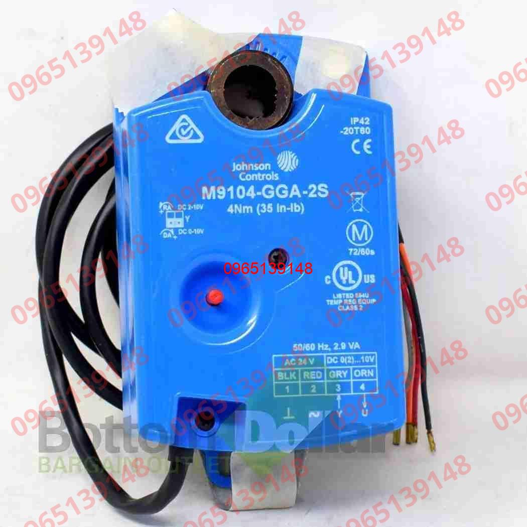Johnson Controls M9104-GGA-2S 24Vac Electric Motor Actuator ...
