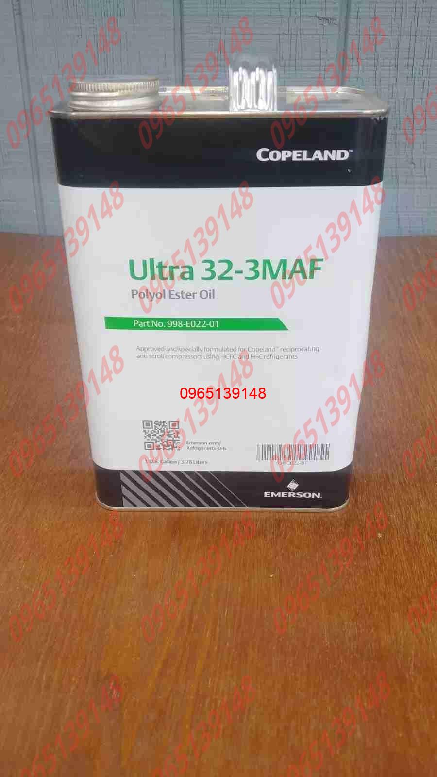 Copeland Ultra 32-3MAF Polyol Ester Compressor Oil 998E02201 - 1 Gallon ...
