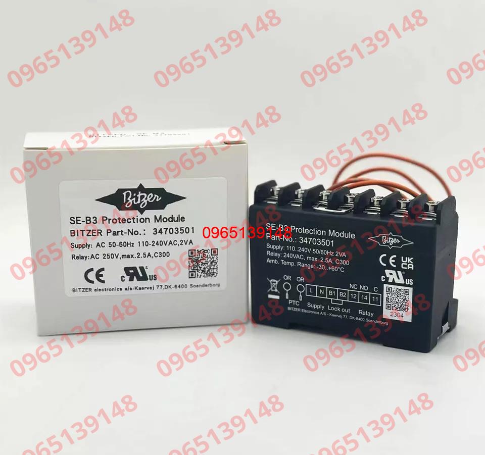 1pcs SE-B3 34703501 compressor protection module Bitzer - Công ty Cổ ...