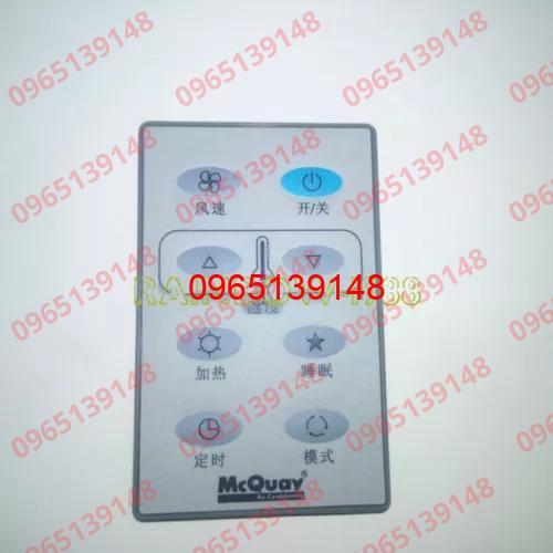 NEW FOR McQuay Central Air Conditioner Ducted Unit MC322 Remote Control ...