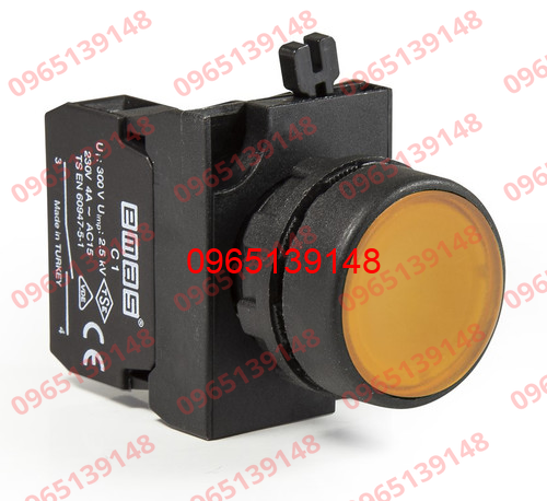 Push Button With Adapter Start Yellow CP100DS EMAS - Công ty Cổ Phần Smind