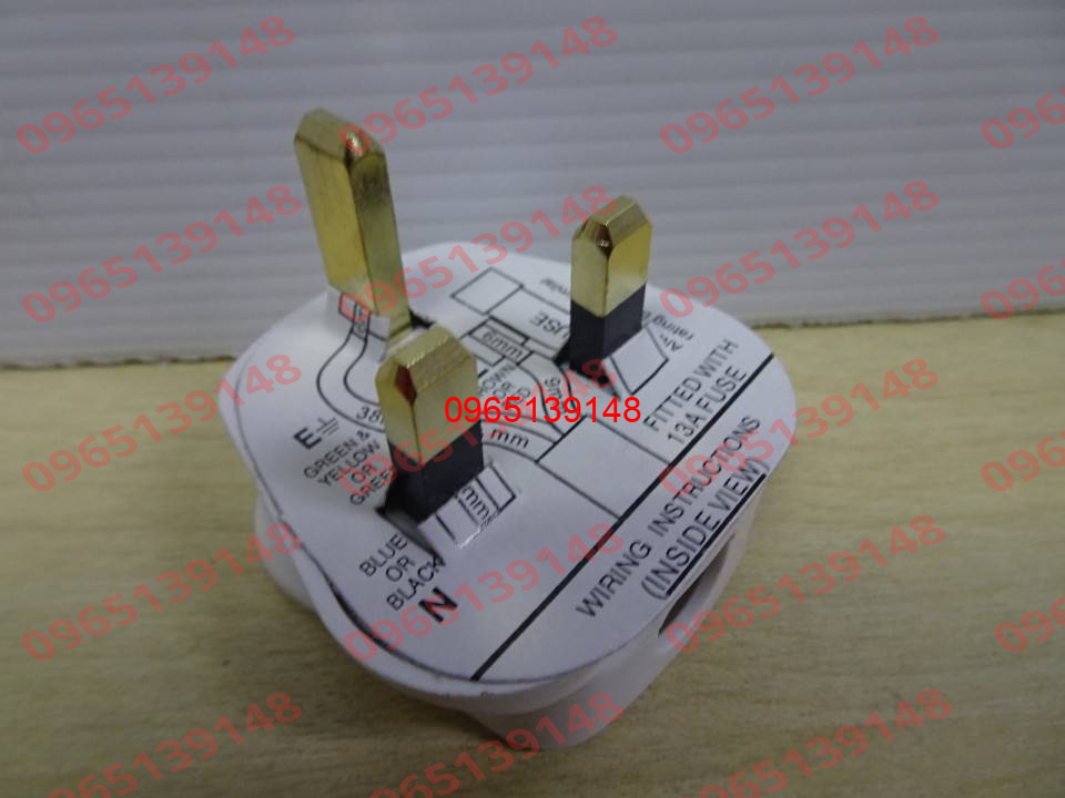 Ums Pt130R-S 13Amp 3-Flat Pin Plug Top (W/Sirim) (20 Pcs/Box) # ...