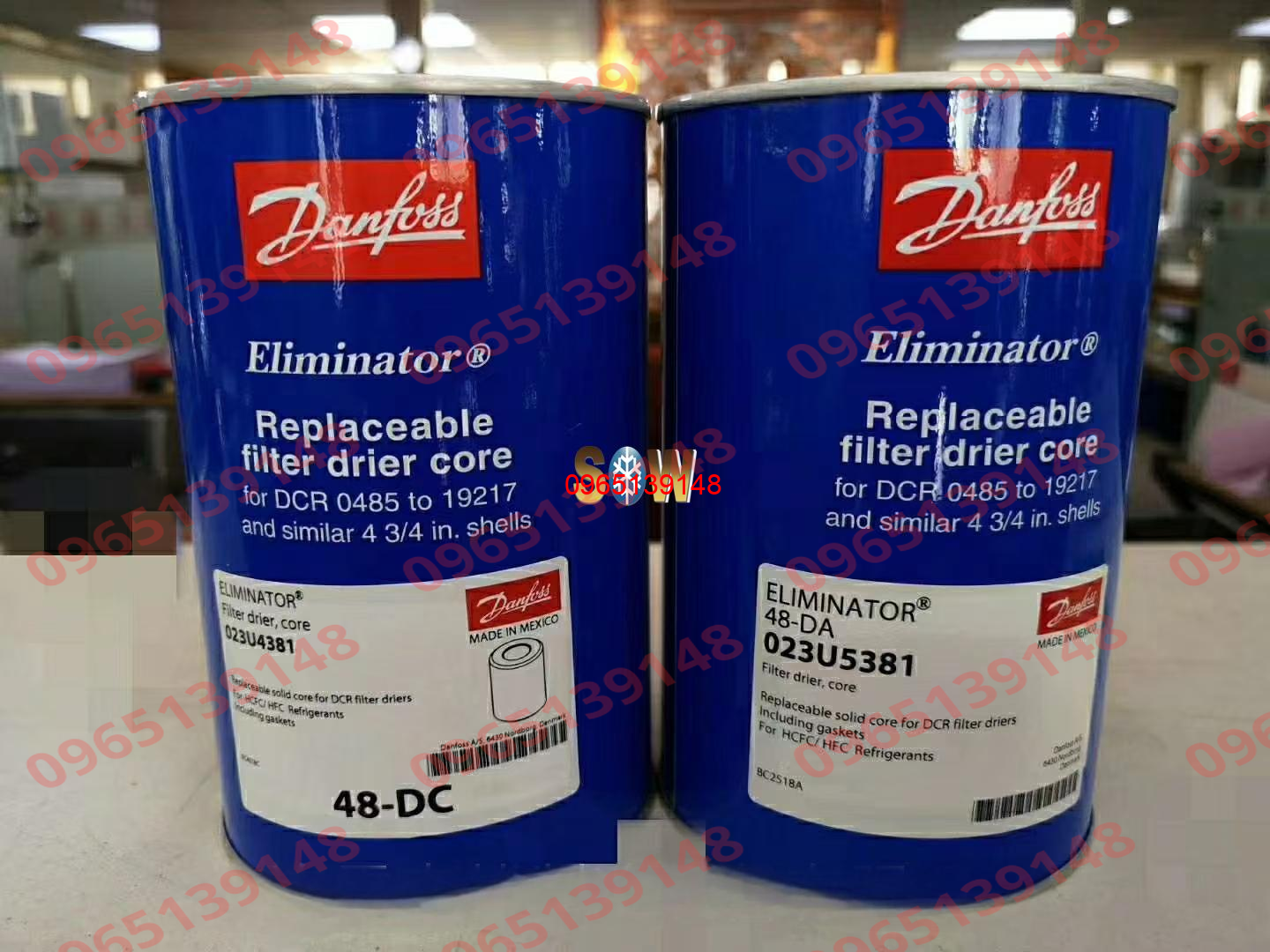 023U5381 Danfoss Filter drier, core, DCR, 48-DA - Công ty Cổ Phần Smind