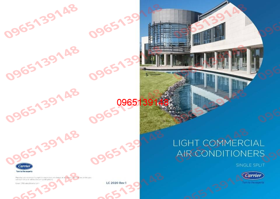 Carrier Light Commercial Air Conditioner Single Split #65edb9b4d - Công ...