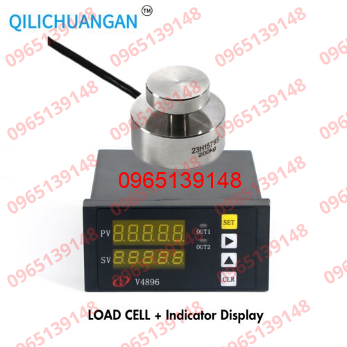 New Load Cell Sensor + Indicator Display,Test Compression Force Weight ...