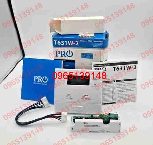 Pro1 IAQ T631W-2 Wireless PTAC Thermostat 1 H 1 C Conventional 2 H 1 C ...