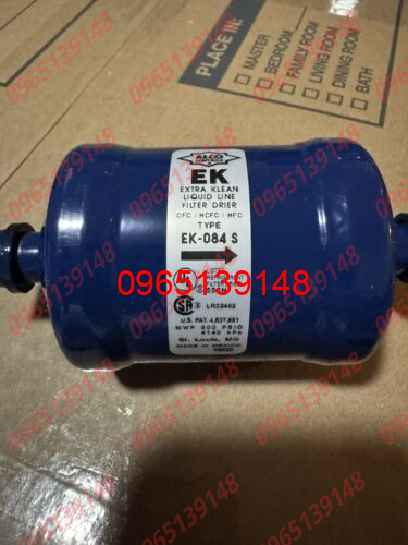 Emerson Ek-084S Liquid Line Filter Drier 8 Cubic In Unit 1/2" Solder ...