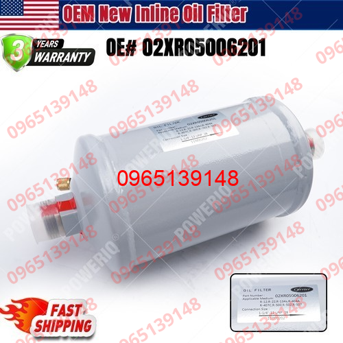 02Xr05006201 Inline Oil Filter Oem Carrier 02Xr0500 6201 New Ships Same ...
