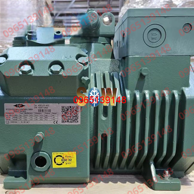 Bitzer Ecoline compressor 4DES-5Y-40S Semi-Hermetic Compressor - Công ...