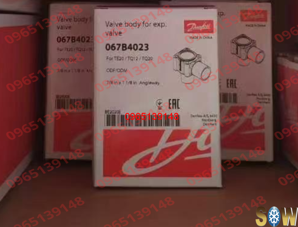 067B4023 Danfoss Valve body for expansion valve, TEH - Công ty Cổ Phần ...