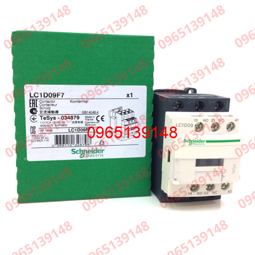 Contactor LC1D09F7 Schneider 110VAC 4kW 034879 - Công ty Cổ Phần Smind