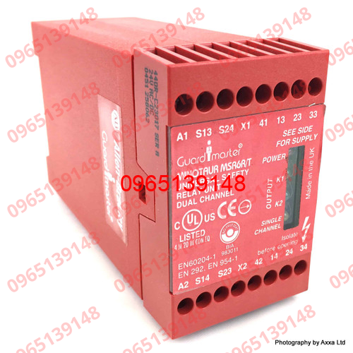 Safety Relay 440R-C23017 Guardmaster 24VAC/DC 23017 MSR6R/T - Công ty ...