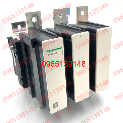 Contactor Series LC1F800 Schneider - AC3: 450kW 1000A at 400V LC1F ...