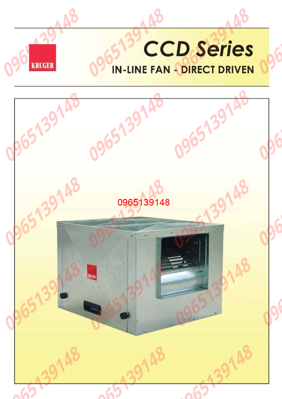 Kruger Ccd Series In-Line Fan - Direct Driven #755815401 - Công ty Cổ ...