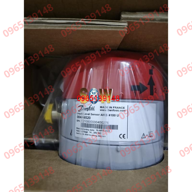 Danfoss Liquid Level Sensor, Aks 4100 U, Cable Version 084H4520 - Công ...