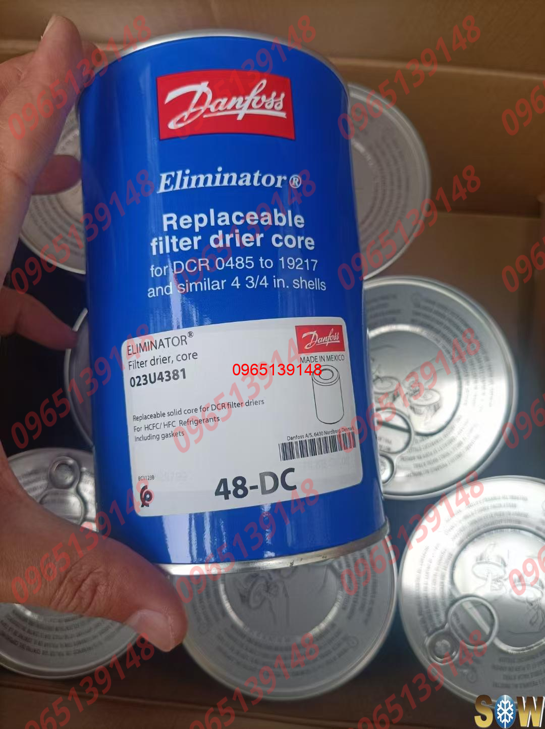 023U4381 Danfoss Filter drier, core, DCR 48-DC - Công ty Cổ Phần Smind