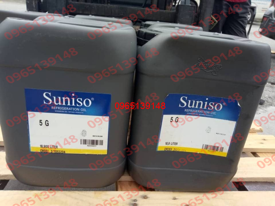 5Gs X 5 Gallon (18.9 Litre) Suniso-Belgium Refrigeration Oil #982376ece ...
