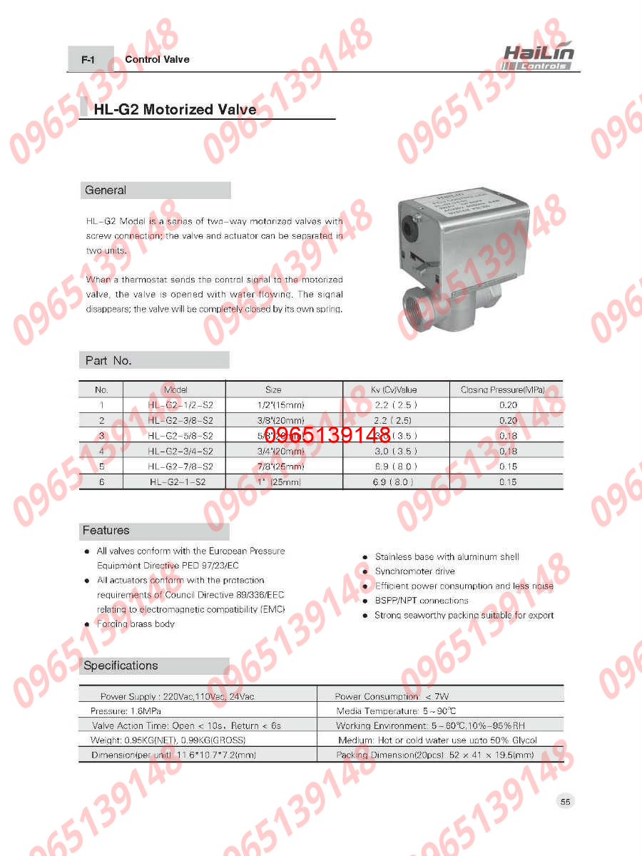 Hailin Motorized Valve #4d0db323a - Công ty Cổ Phần Smind