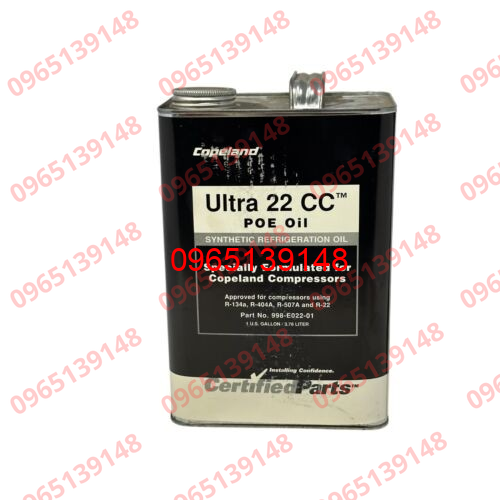 Copeland Ultra 22 Cc Polyolester Lubricant 1 Gallon - Công ty Cổ Phần Smind