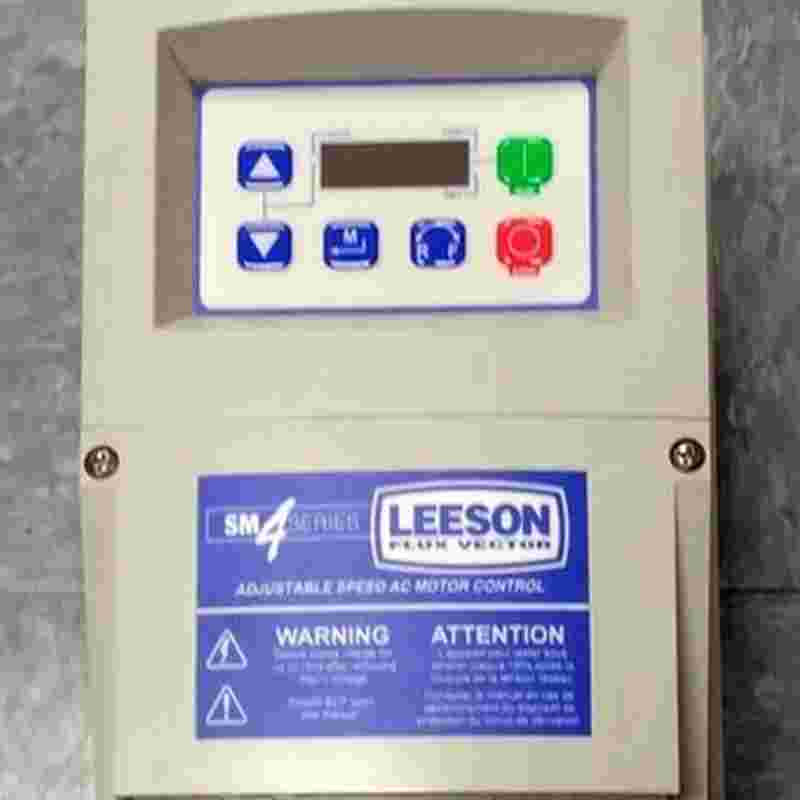 Leeson Sm4 Series Flux Vector Adjustable Speed Motor Controller 174664. ...