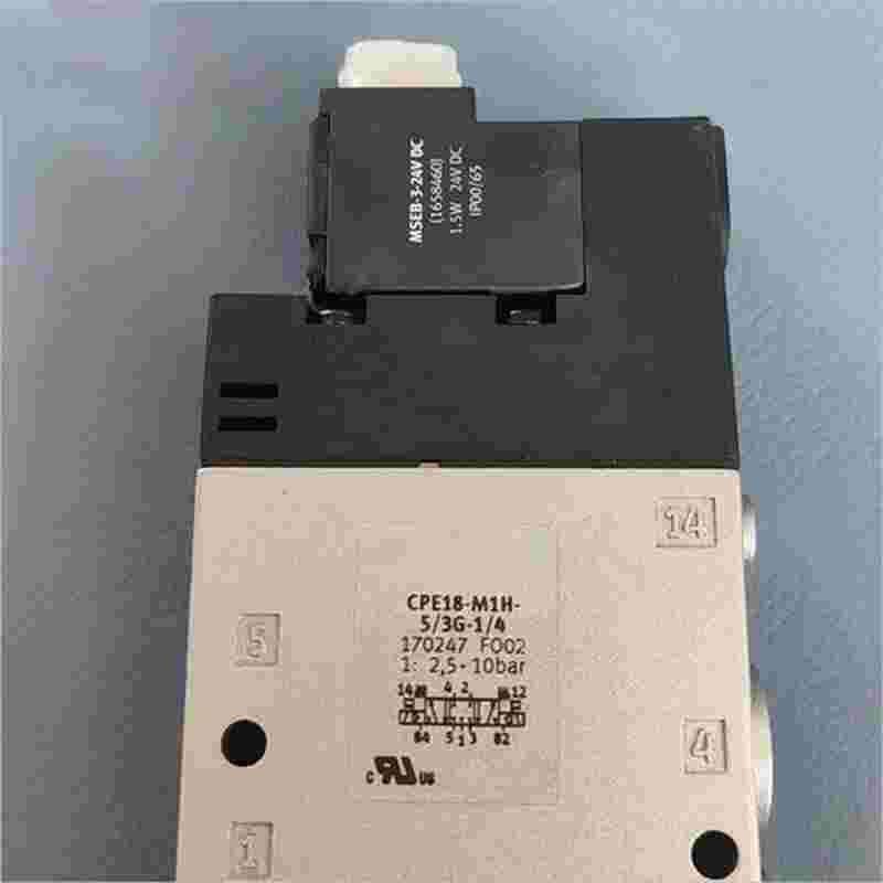 Cpe18-M1H-5/3G-1/4 Solenoid Valve For Festo #5581e1780 - Công ty Cổ ...