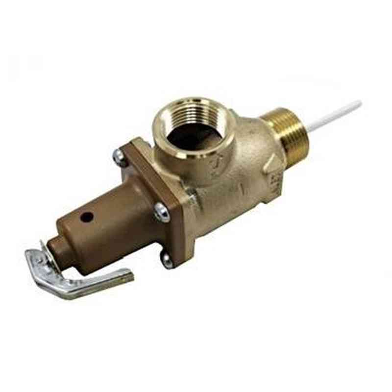 Watts 0121408 Temperature & Relief Pressure Valve 1" Lf40L 125-210 ...