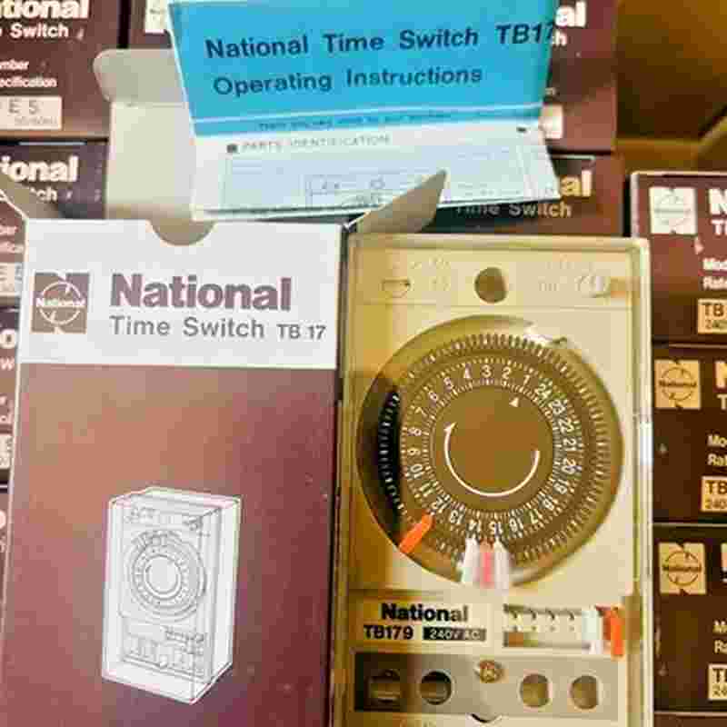 National Tb179 Time Switch 240V Ac,15A-250V Ac New #9b77485d7 - Công ty ...