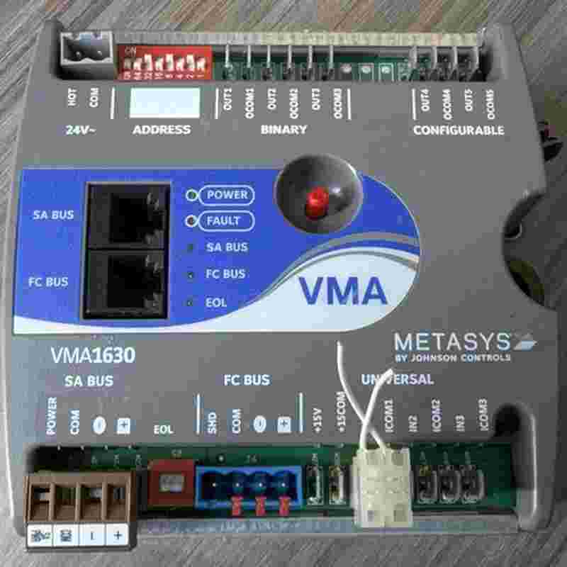 Johnson Controls Metasys 1 Vav Controller Programmable Box Vma1630 # ...