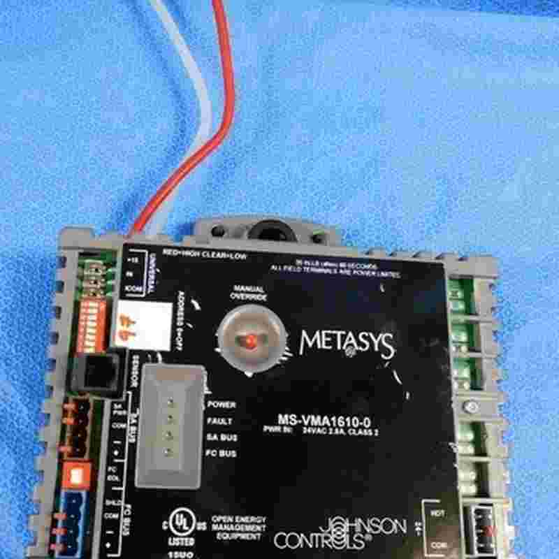 Johnson Controls Metasys Ms-Vma 1610-0 Variable Air Volume Controller ...