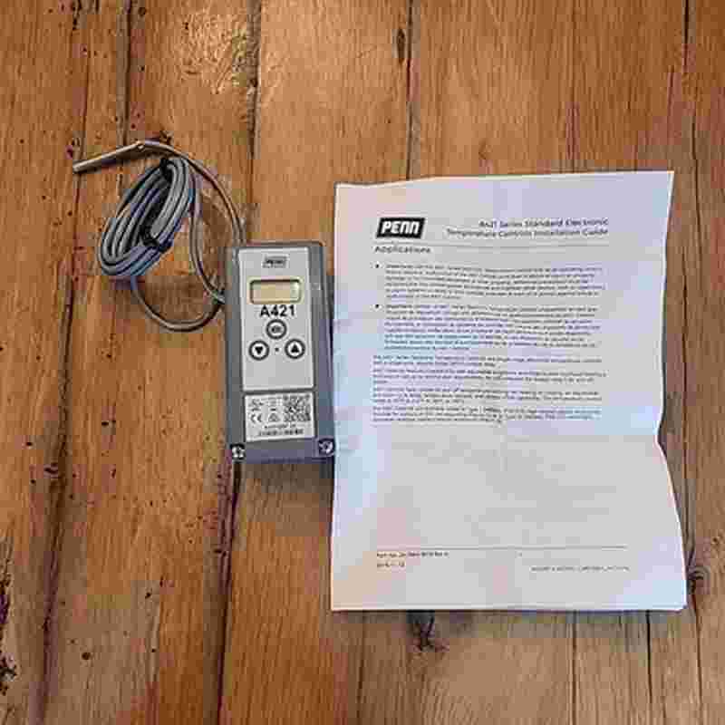 Penn / Johnson Controls A421Gbf-02C Electronic Single Stage Temperature ...