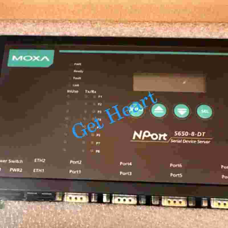 New Moxa Nport 5650-8-Dt Rs232 422 485 Device Server Dhl Or Fedex Or ...