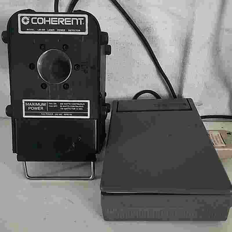 Coherent Model Lm-200 Laser Power W/ Coherent Fm Lot #d6a5ec4a0 - Công ...